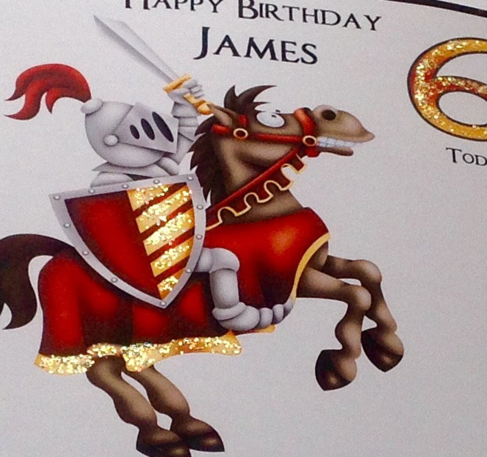 Personalised Knight Birthday Card Son Grandson Nephew | Etsy UK