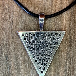Abracadabra Pendant Necklace for a Touch of Magic,enchanting Elegance ...