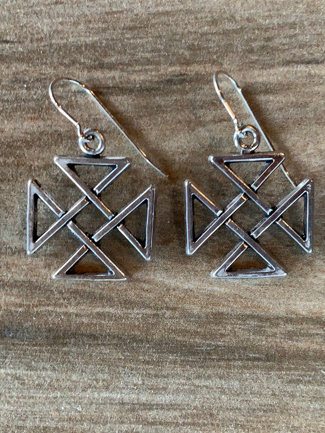 Endless Cross Earrings, Symbol of Divine Perfection, Embrace the ...