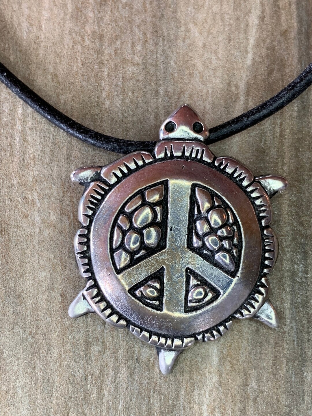 Peace Turtle Necklace, Symbol of Longevity, Endurance and Persistence ...