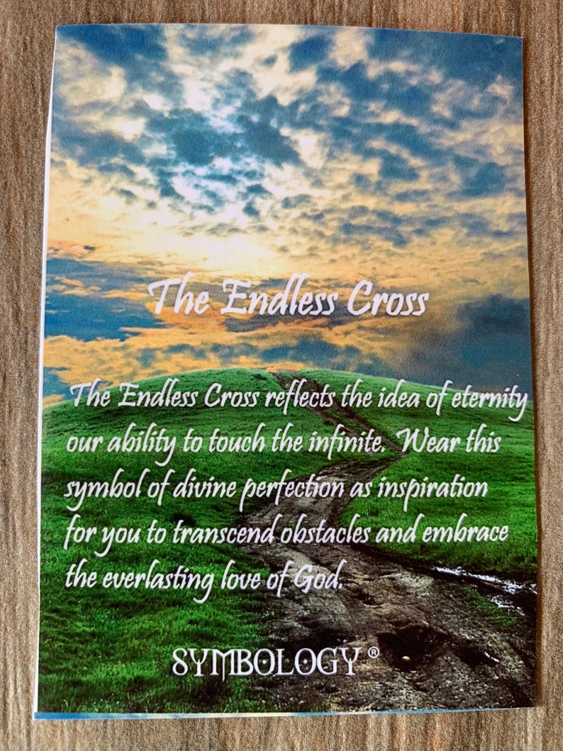 Endless Cross Necklace, Symbol of Divine Perfection, Embrace the ...
