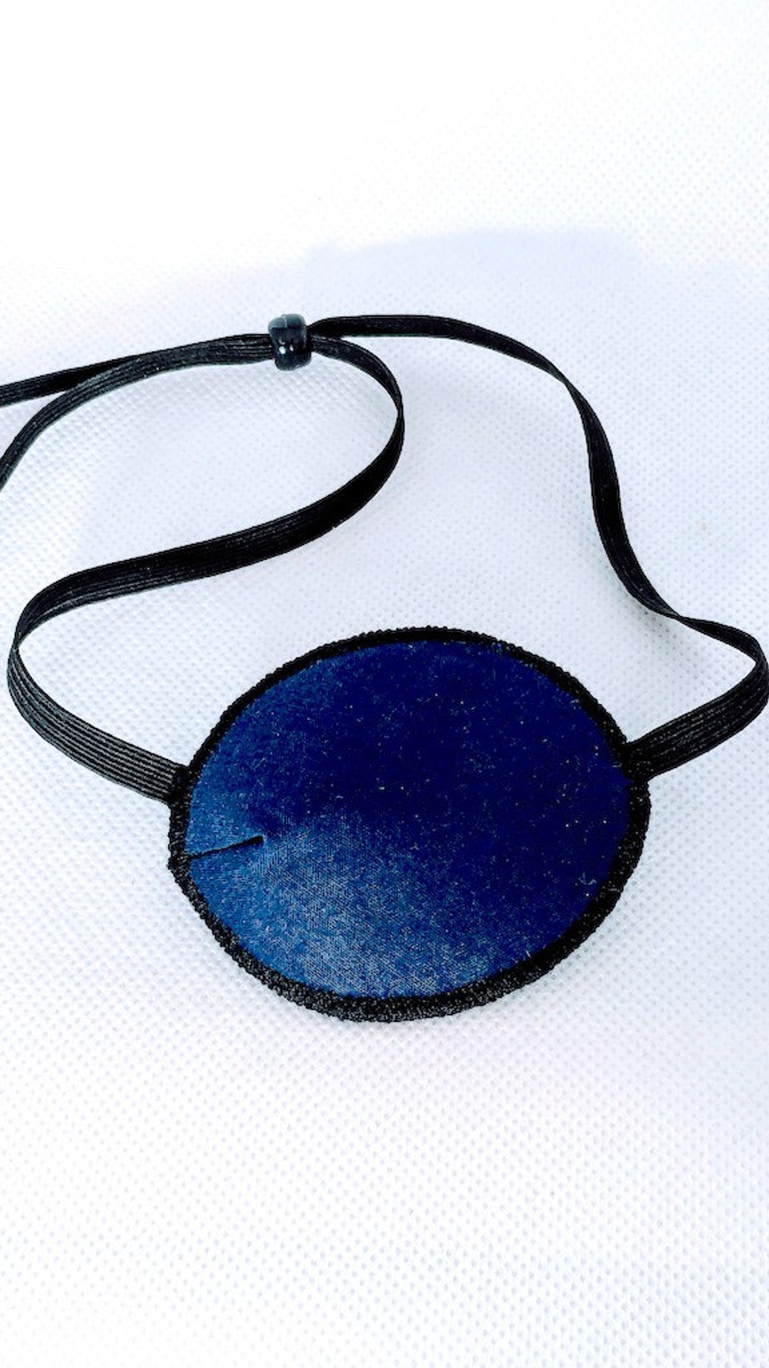 Cat Eye Patch Navy Blue Cotton Fabric NO Felt - Etsy