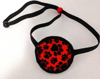 Custom Eye Patch for Dogs or Cats 100 % Cotton/ No Felt - Etsy