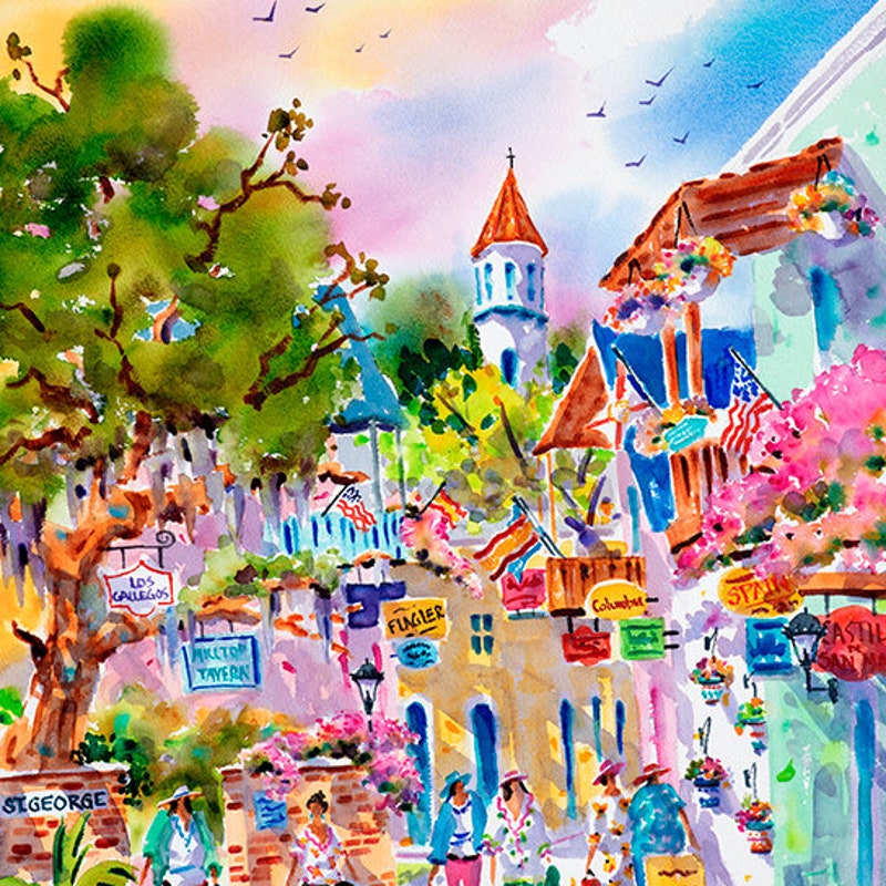 Negley Watercolor - Etsy