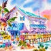 Key West Art, Original Watercolor Painting, Negley Watercolors, Florida ...
