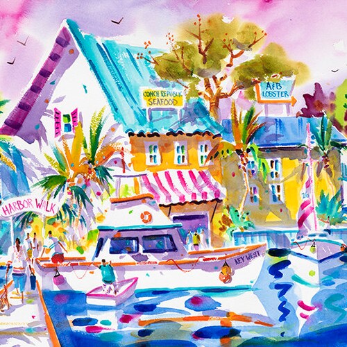 Sanibel Florida Print Canvas Art Ellen Negley Beach - Etsy