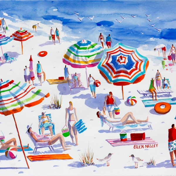 Ellen Negley Watercolors Naples - Etsy