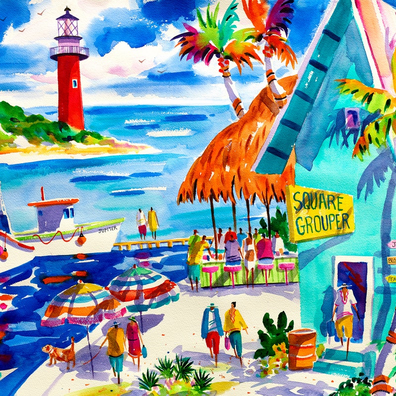 Florida Art Work Office - Etsy