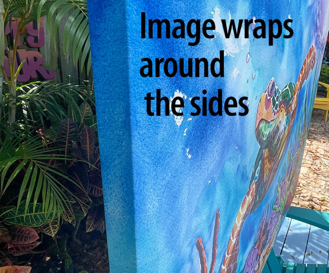 Stuart Florida Ellen Negley Watercolors Canvas Art Florida | Etsy