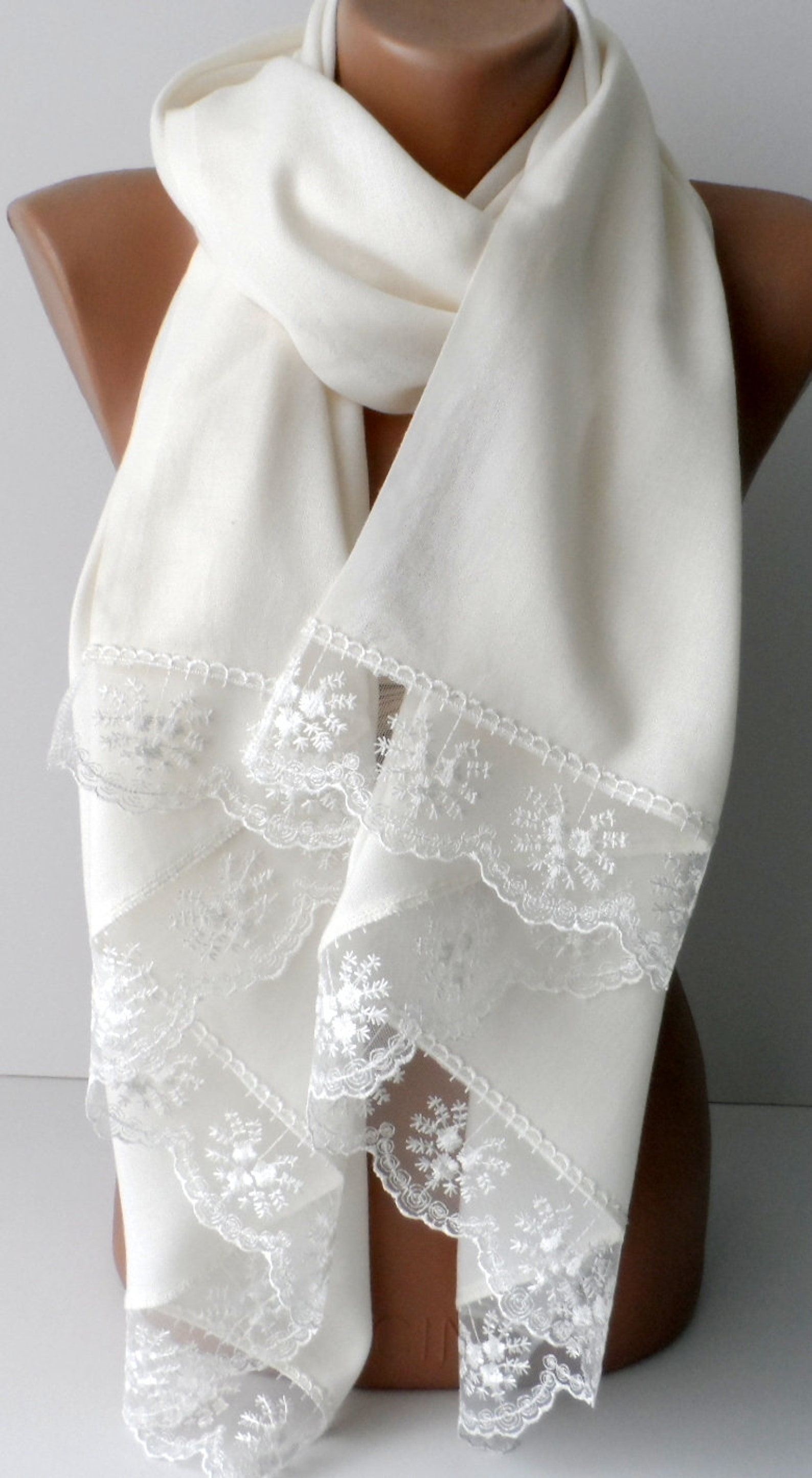 Summer Bridal Shawl in Cream Wedding Shawls Cream Pashmina - Etsy