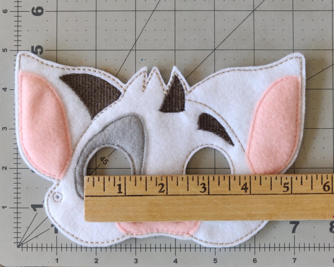 Pig Mask Kids Mask Pretend Play Animal Mask Halloween - Etsy