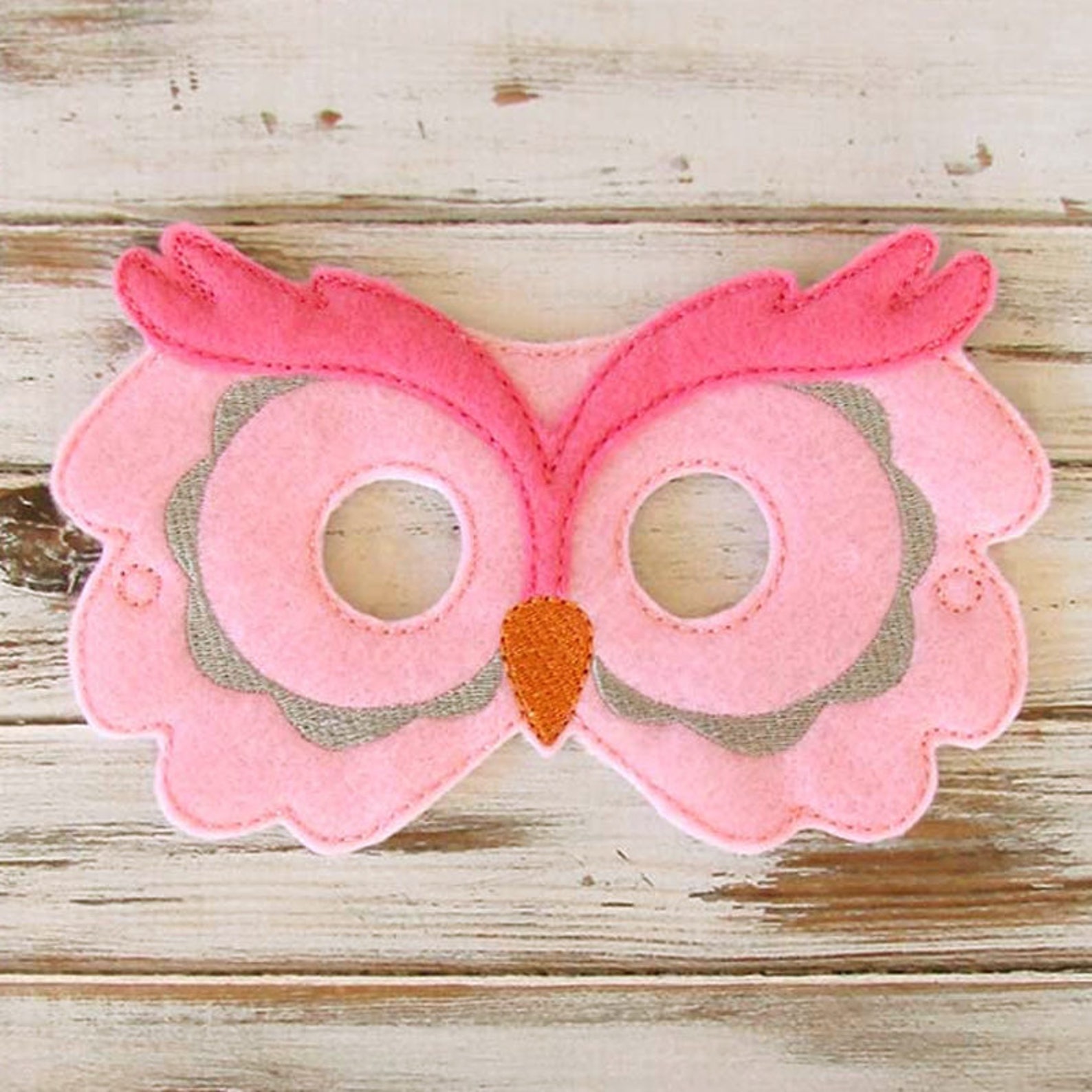 Owl Mask Kids Animal Mask Pretend Play Dress Up | Etsy