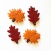 Leaf Magnets Thanksgiving Magnets Autumn Magnets Fall - Etsy