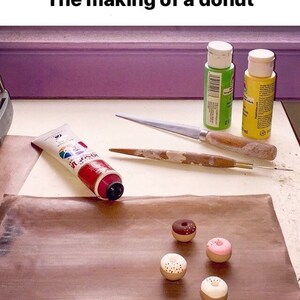 Donut Magnets - Donut Gift - Fridge Magnets - Donut Party Favor ...