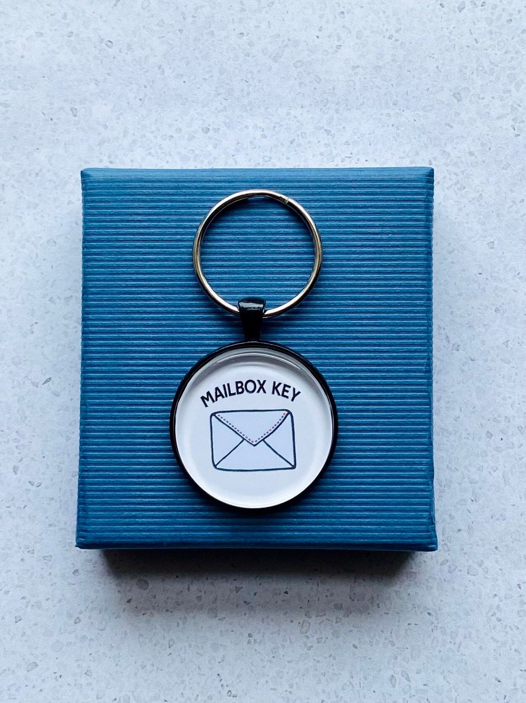 Mailbox Key Chain New Home Gift Home Keychain PO Box Key Ring New ...