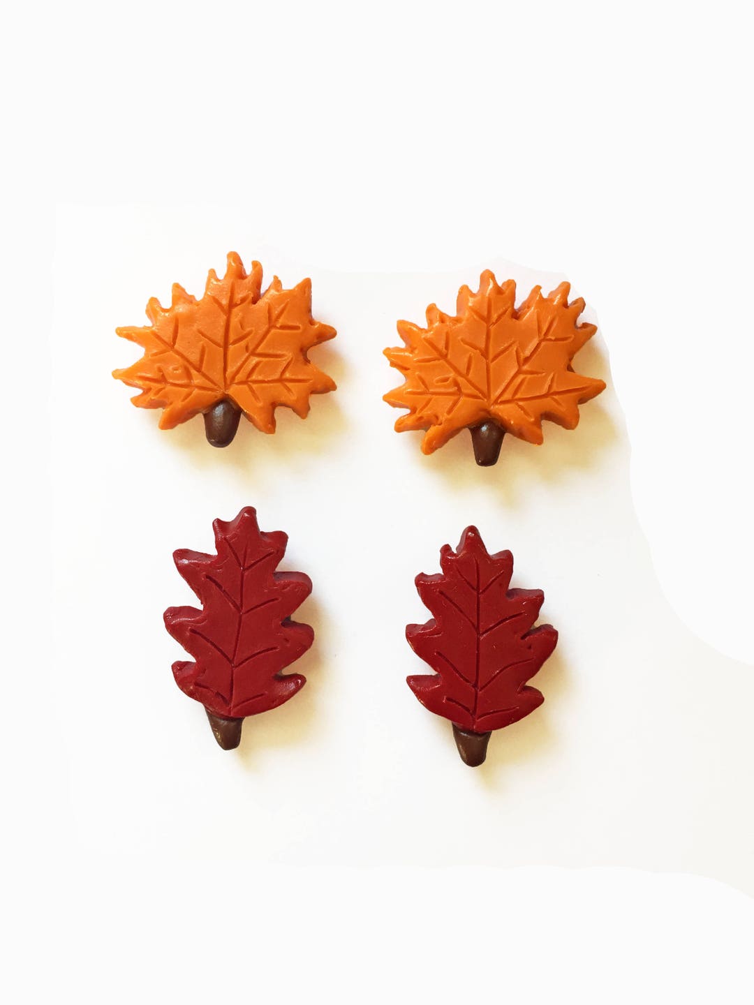 Leaf Magnets - Thanksgiving Magnets - Autumn Magnets - Fall Magnets ...