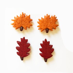 Leaf Magnets - Thanksgiving Magnets - Autumn Magnets - Fall Magnets ...