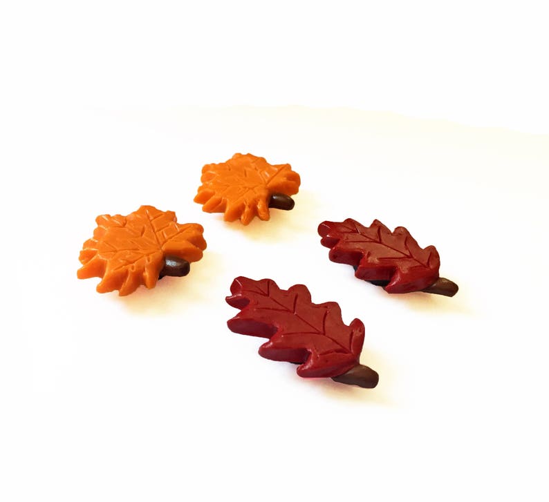 Leaf Magnets Thanksgiving Magnets Autumn Magnets Fall - Etsy