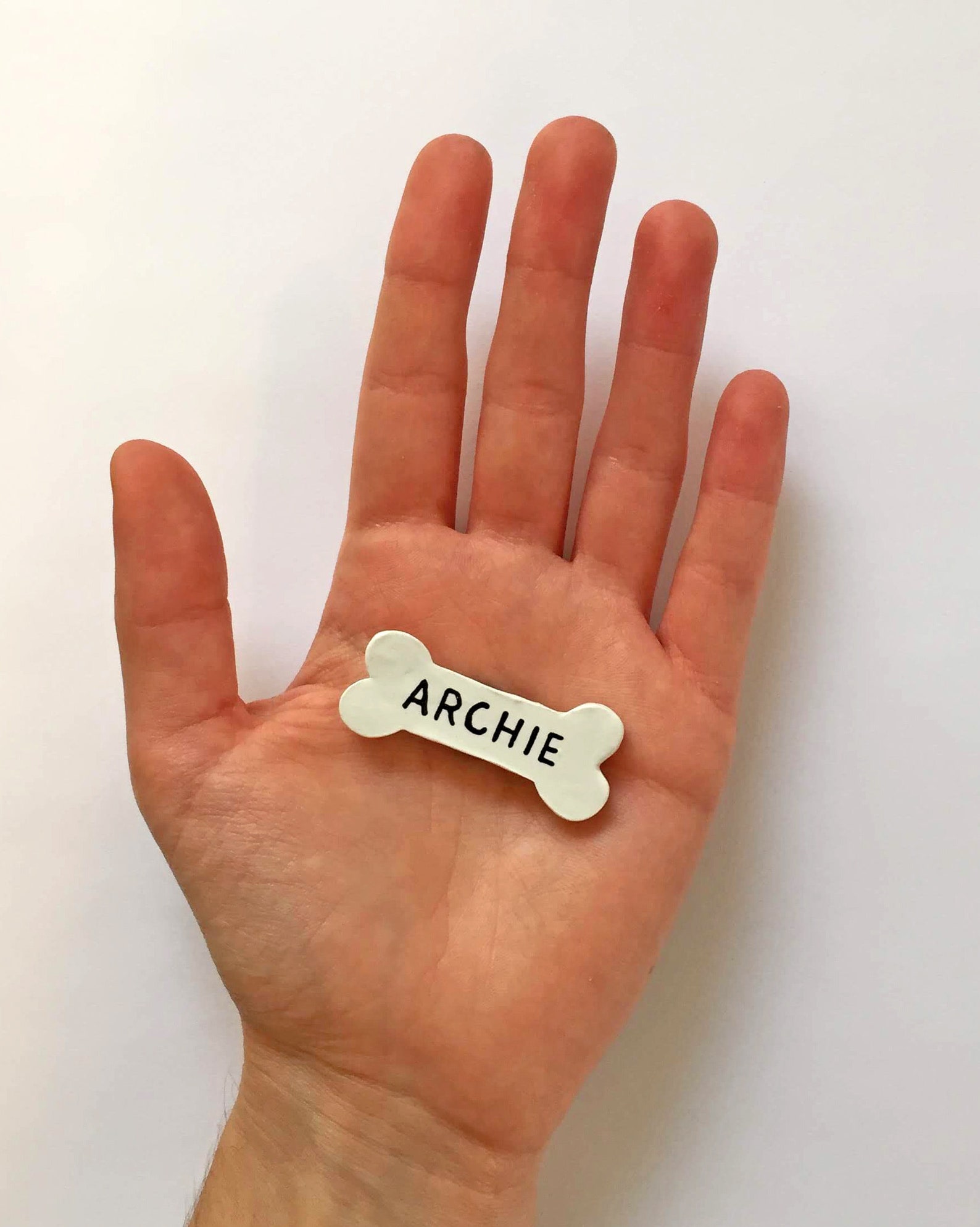 Personalized Dog Bone Magnet - Dog Magnet - Personalized Pet Magnet ...