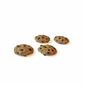 Cookie Magnets - Polymer Clay Magnet - Food Magnet - Chocolate Chip ...