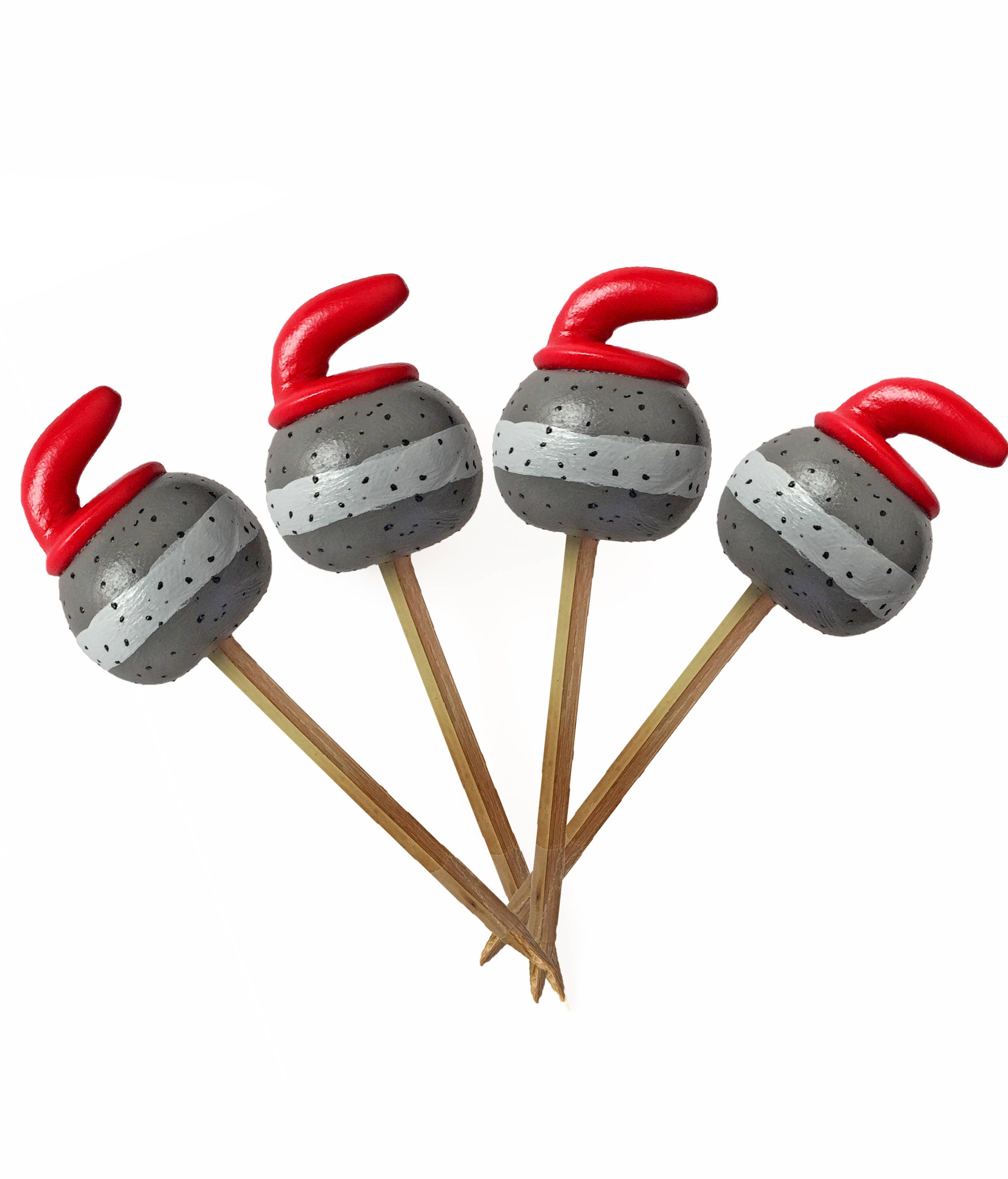 Curling Cupcake Topper Curling Party Curling Sport | Etsy