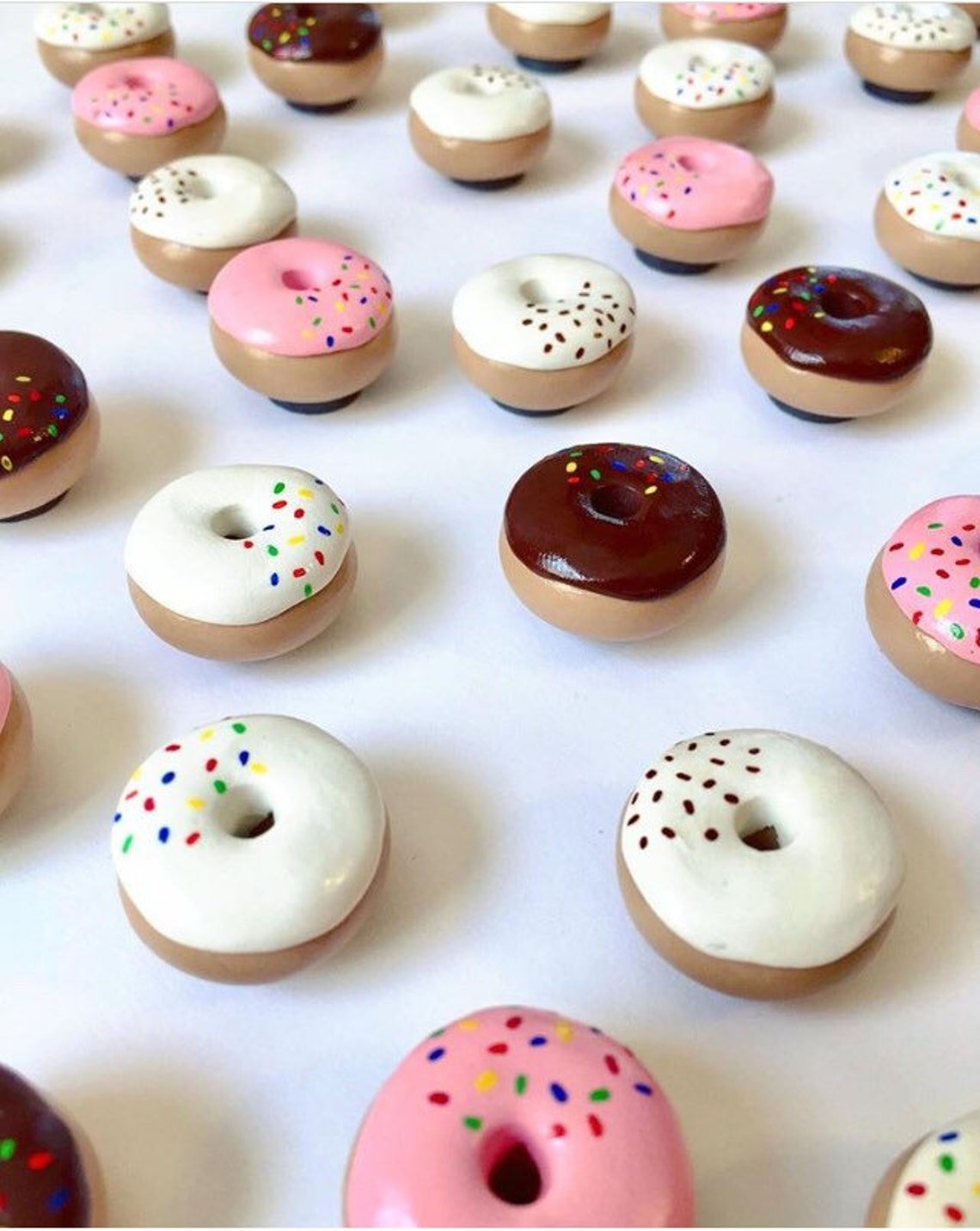Donut Magnets Donut Gift Fridge Magnets Donut Party - Etsy