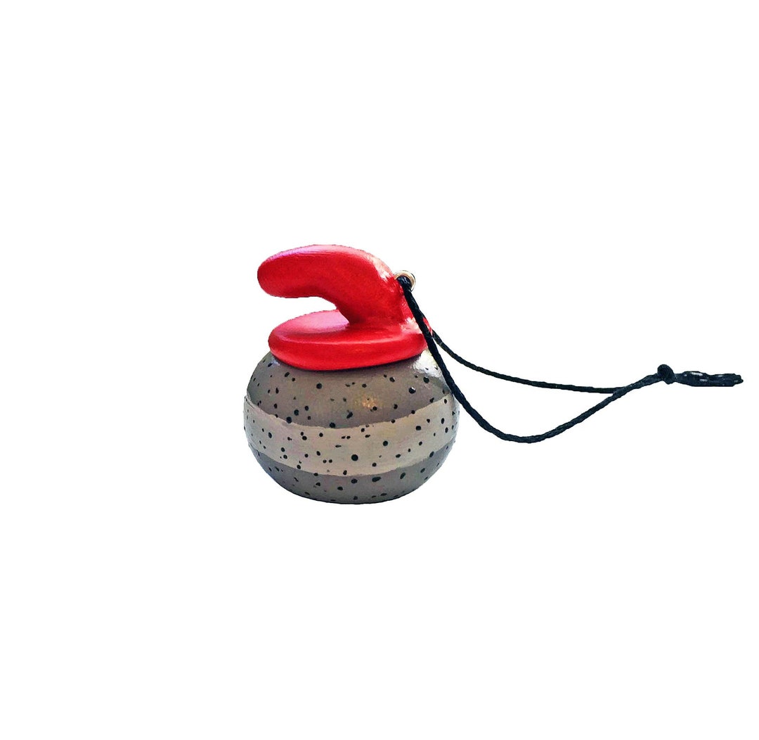 Curling Ornament - Christmas Ornament - Winter Sports Ornament ...