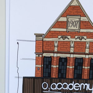 Oxford O2 Academy Wall Art Print OX4 - Live Music Venue, Cowley Road ...