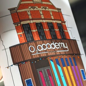 Oxford O2 Academy Wall Art Print OX4 Live Music Venue, Cowley Road, the ...