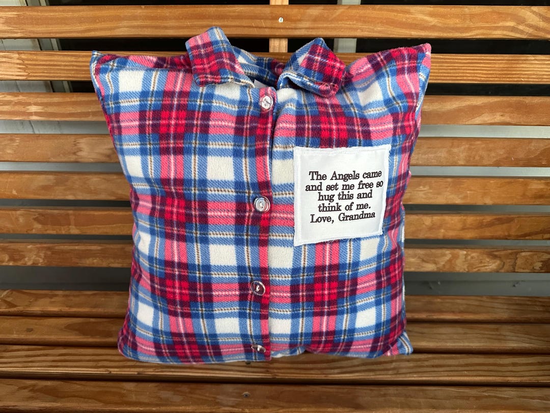 Custom Memory Pillow/memory Pillows/loved One Memory Pillow/t-shirt ...