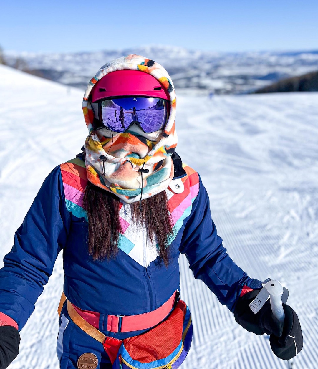Ski Hood, Over the Helmet Hood, Balaclava, Ski Helmet Cover, Ski Mask ...