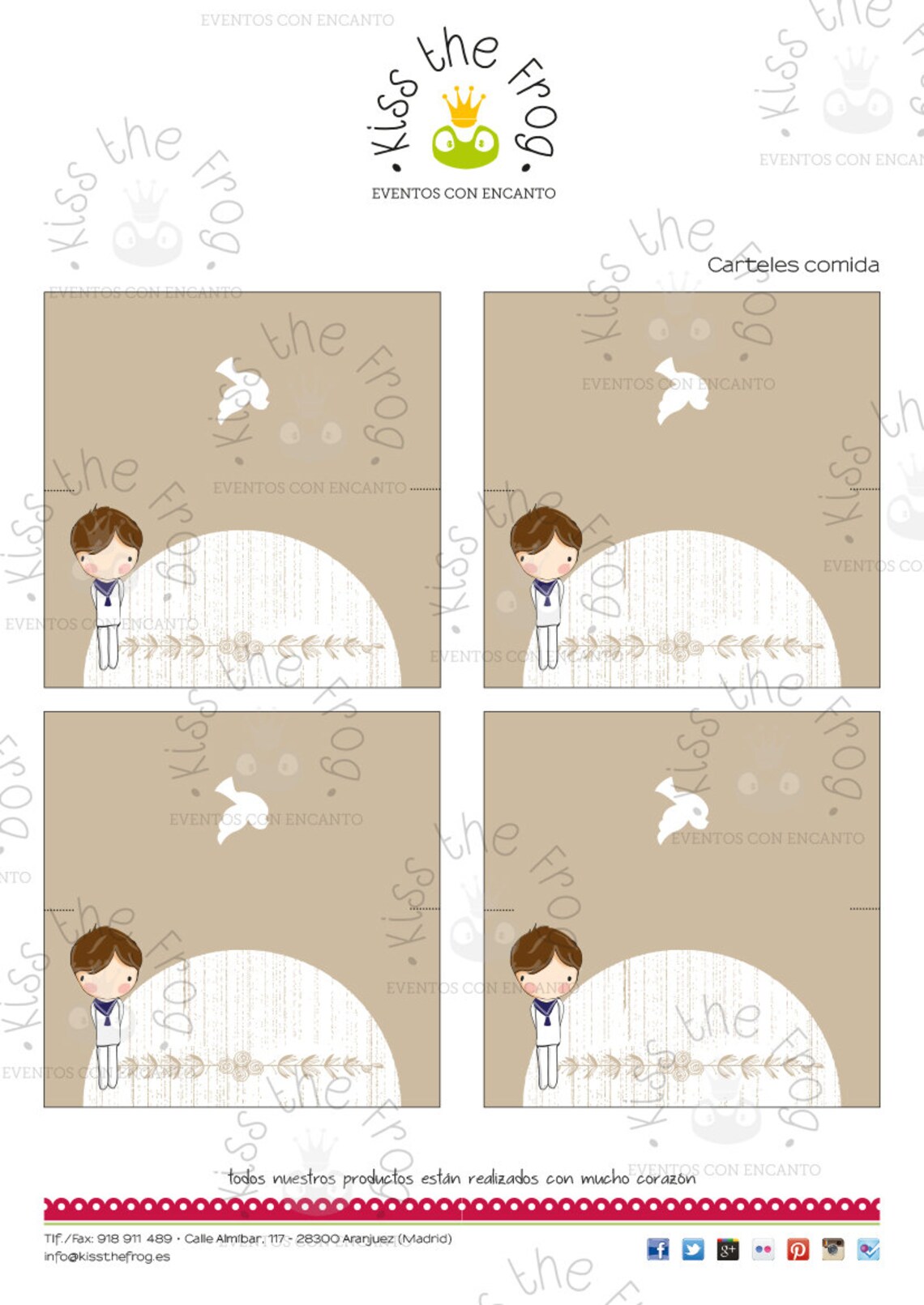 First Communion Printable Kit - Etsy