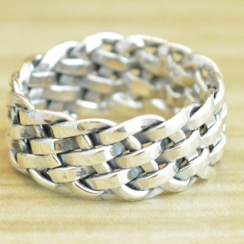 Woven Wire Ring - Etsy