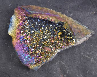 Flame aura quartz | Etsy