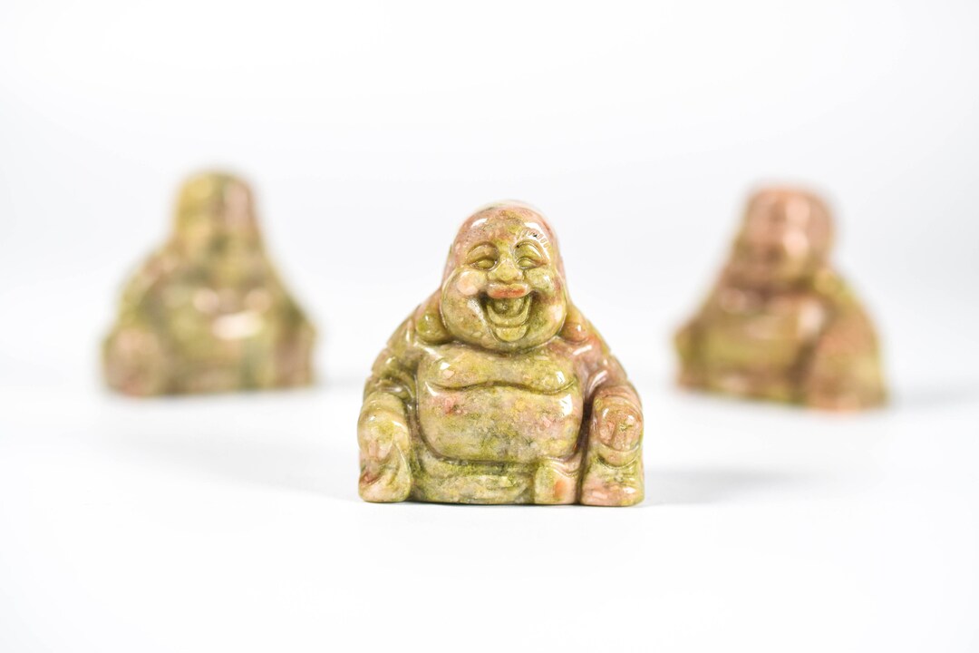 Flower Jasper Buddha Carving // Flower Jasper Carving // Metaphysical ...