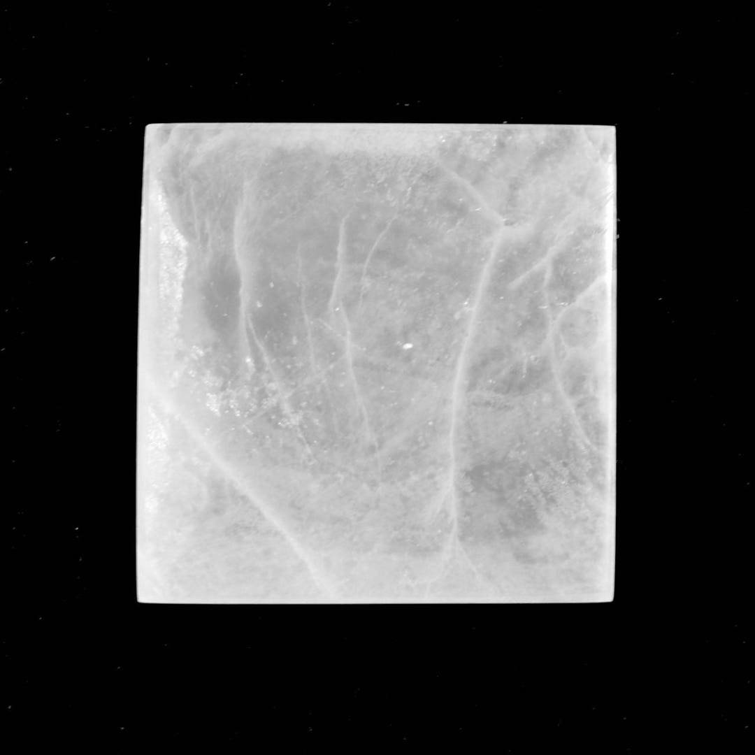 Polished Selenite Square // Selenite Specimen // Metaphysical Crystal ...