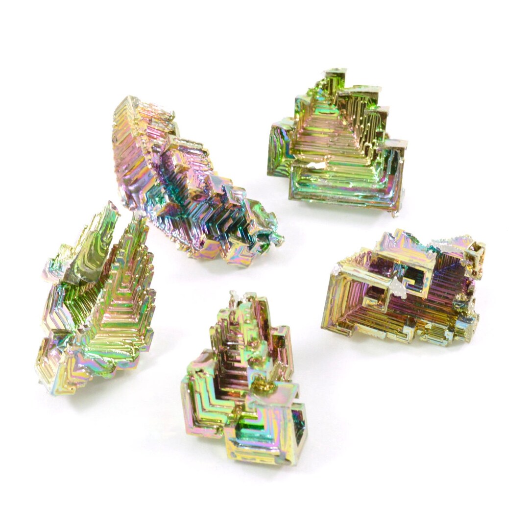 Individual Bismuth Specimen // Element Specimen // Iridescent Bismuth ...