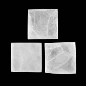 Polished Selenite Square // Selenite Specimen // Metaphysical Crystal ...