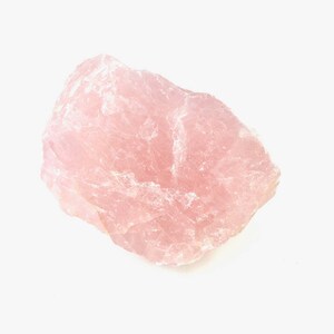 Small Raw Rose Quartz Specimen // Raw Rose Quartz // Metaphysical ...
