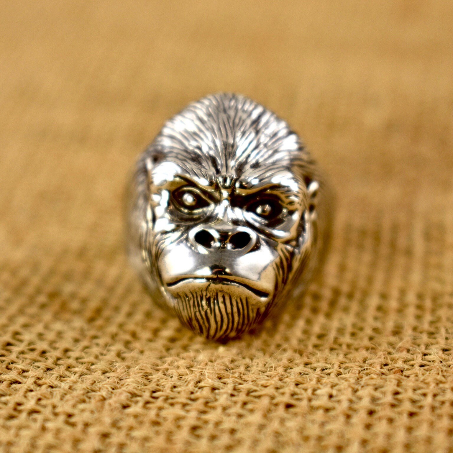 King Kong Ring // Sterling Silver Ring // Statement Ring // | Etsy