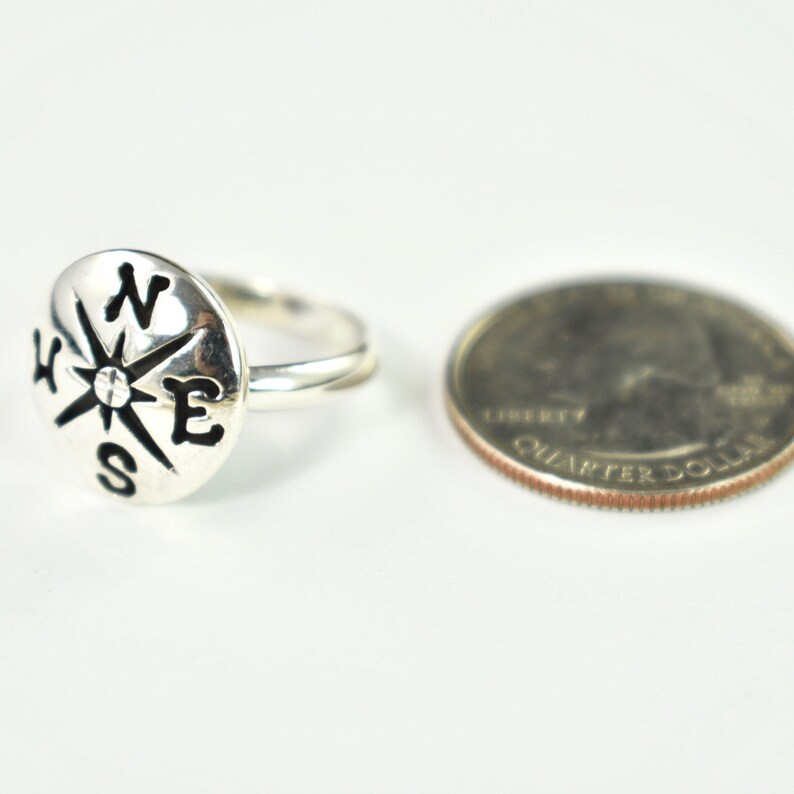 Statement Rose of the Winds Ring // Compass Rose Ring // - Etsy