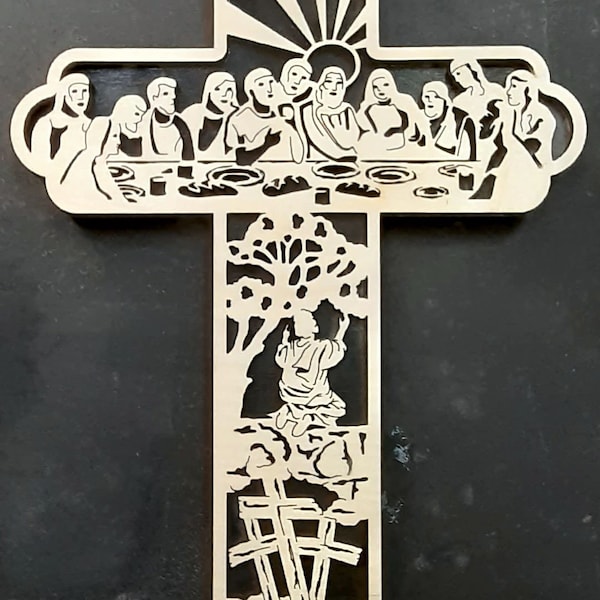 Last Supper Cross Stitch - Etsy