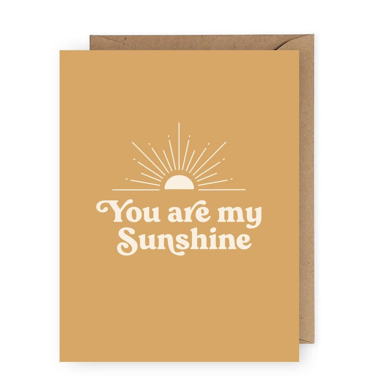 Sunshine Cards - Etsy