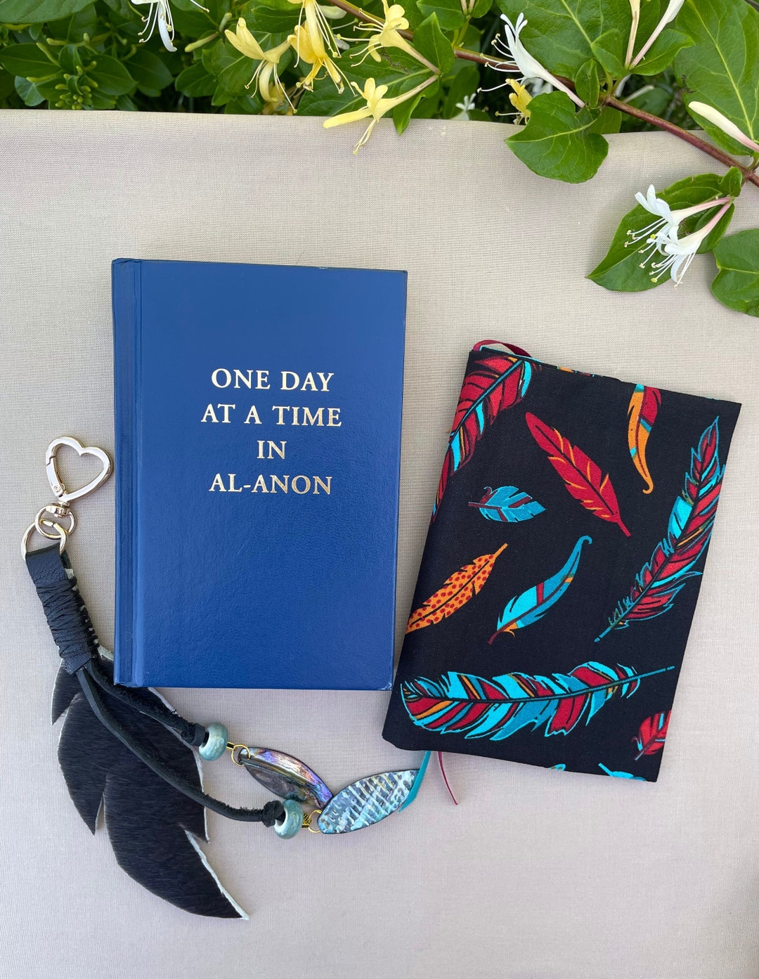 Book Covers - Al-anon - One Day at A Time - Courage to Change - Fabric ...