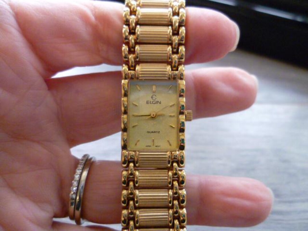 Elgin Quartz Watch - Etsy