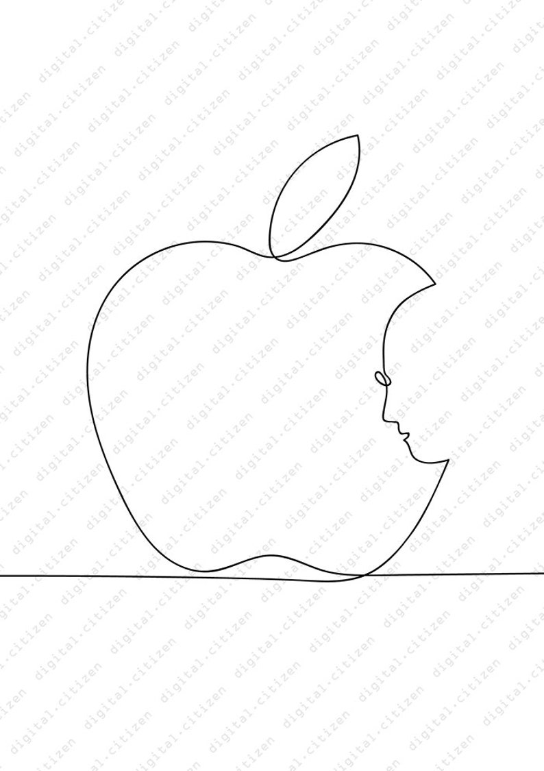 Printable One Continuous Line Drawing PNG AI and SVG Files - Etsy