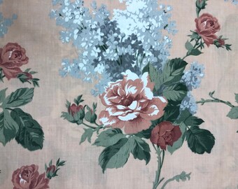 Peach fabric flowers | Etsy