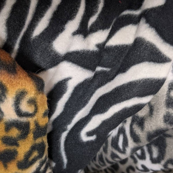 Fleece Animal Print - Etsy
