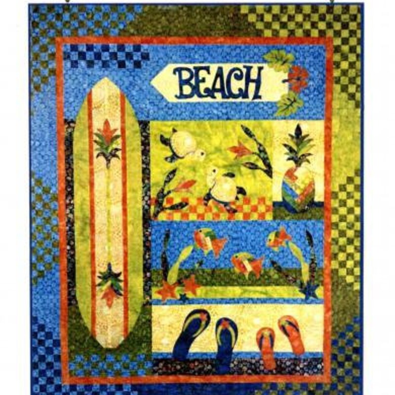 Beach Quilt Pattern - Etsy