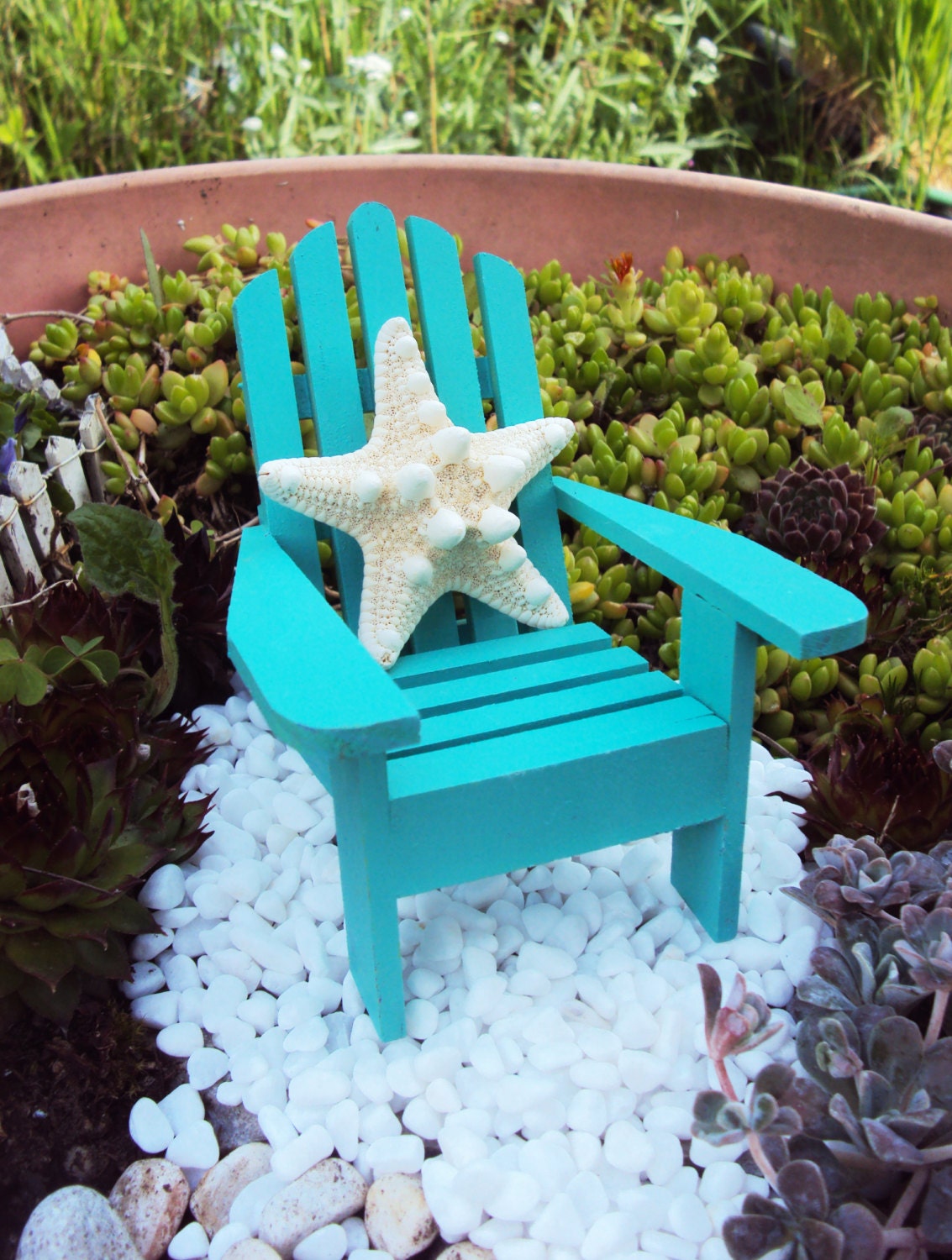 Fairy Garden Adirondack Chair Fairy Garden Chair Fairy | Etsy